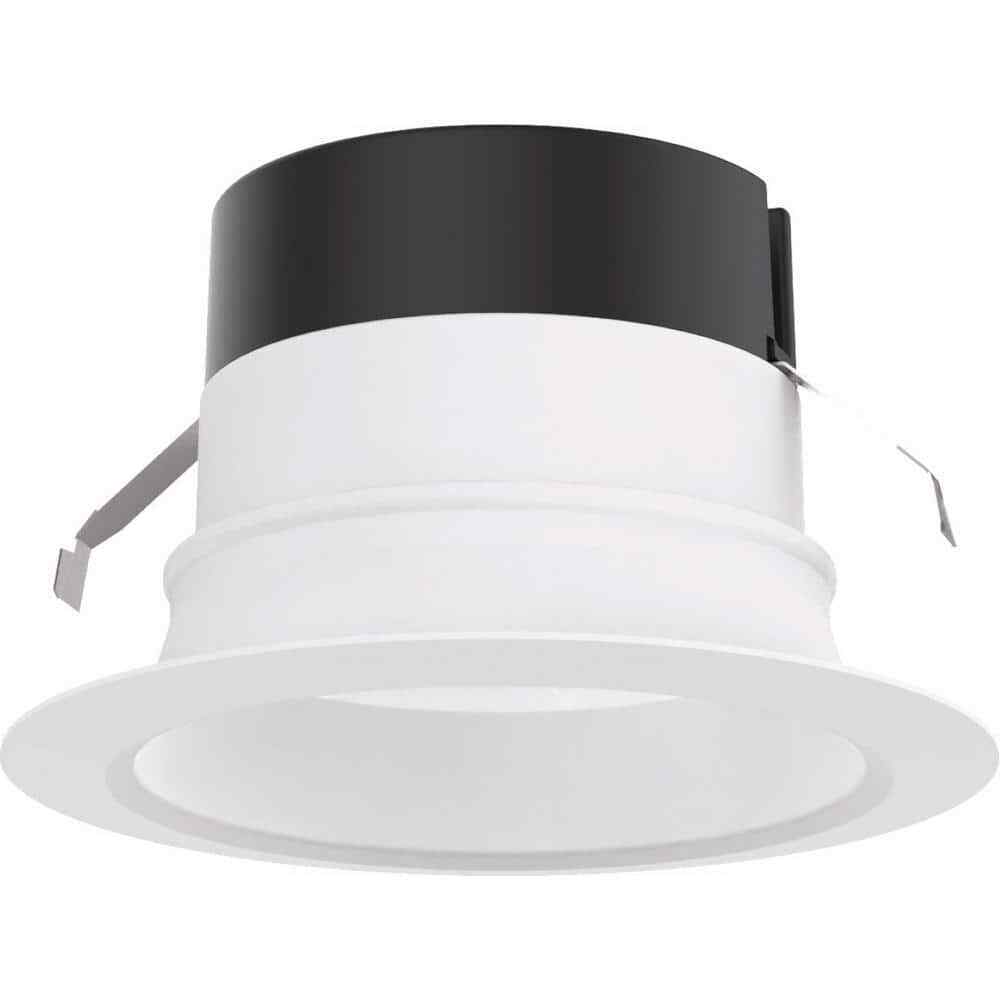 Juno E-Series 4" Selectable CCT Integrated LED Retrofit White Recessed ...